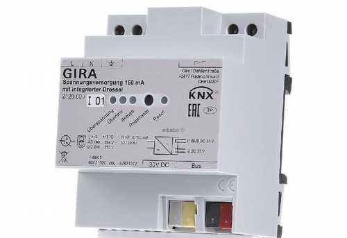 Gira 212000 Источник электропитания KNX 160 мА
