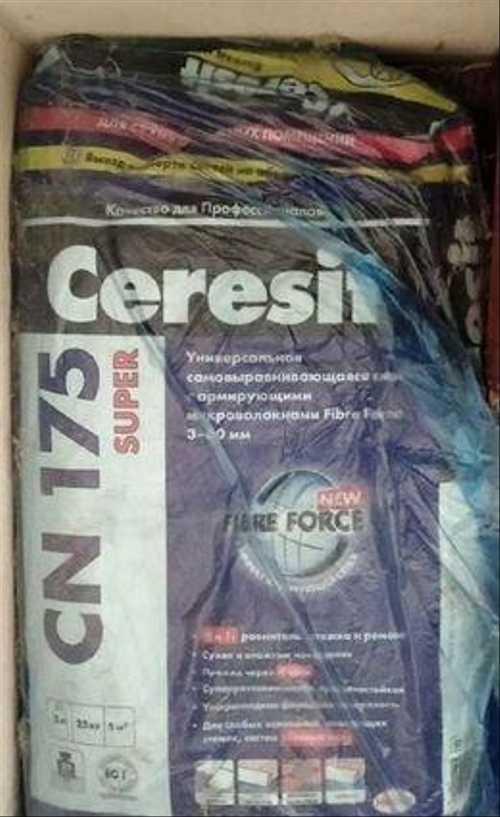 Самовыравнивающаяся смесь Ceresit CN 175