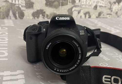 Фотоаппарат canon 650D еоs