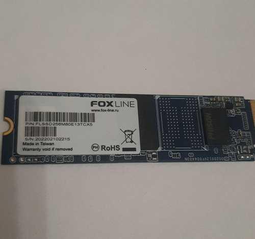 Ssd m2 nvme 256gb foxline