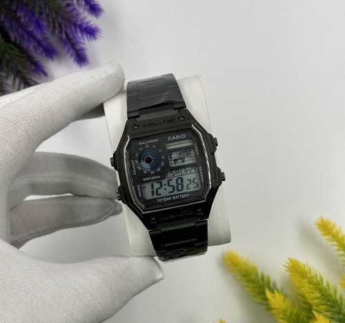 Мужские наручные часы Casio 1200 black