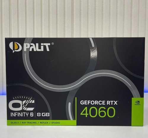 Видеокарта RTX 4060 Palit Infinity 2 OC