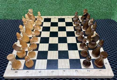 Большие деревянные шахматы турнирные