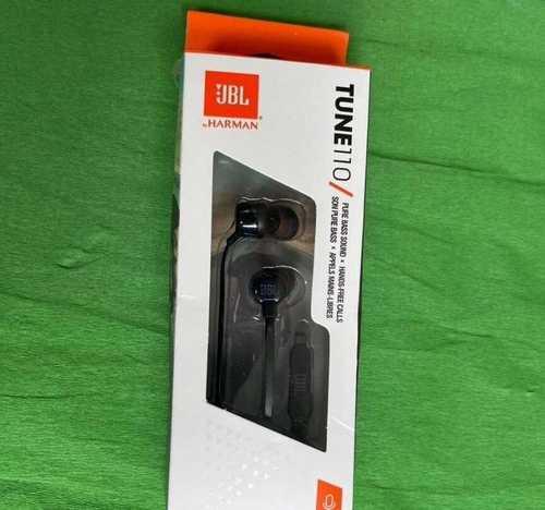 Наушники проводные JBL затычки с микрофоном