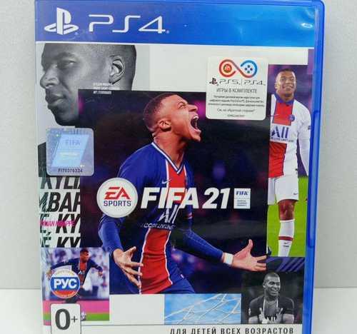 Игровые диски. Sony Playstation 4 FIFA 21