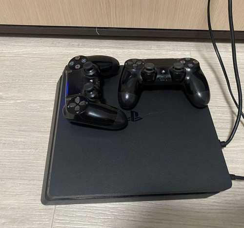 Sony playstation 4 slim 1tb 2 геймпада
