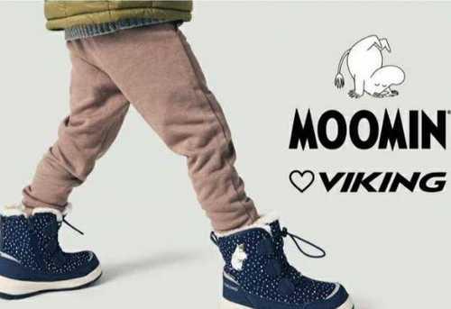 Viking Toasty Warm GTX Zip Moomin Blue (Talvi)