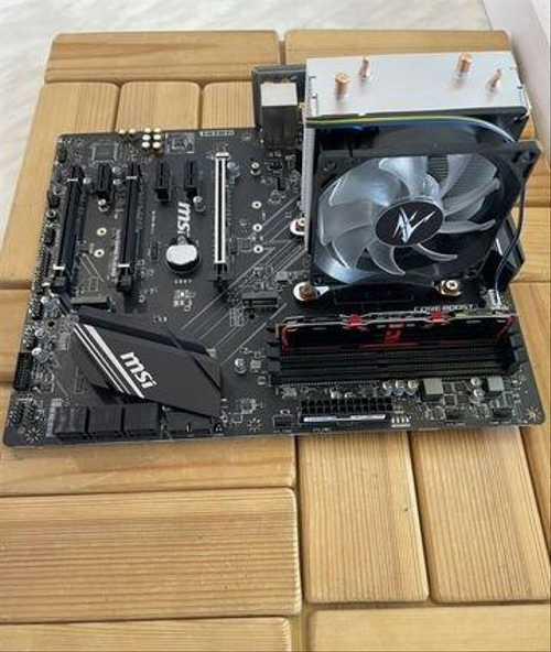 Материнская плата MSI X470 gaming plus MAX