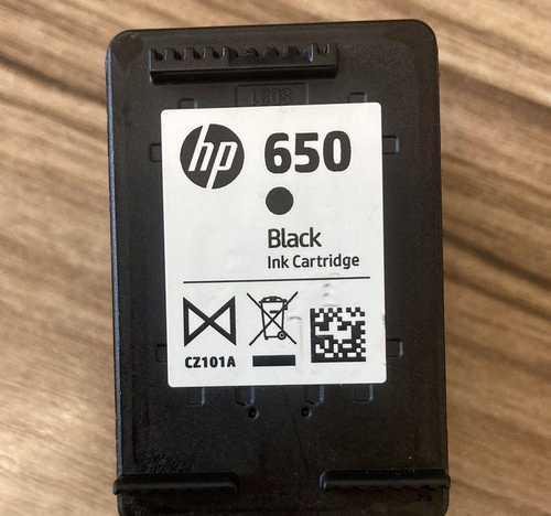 Картридж hp 650