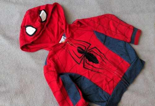 Спортивная кофта для мальчика spiderman