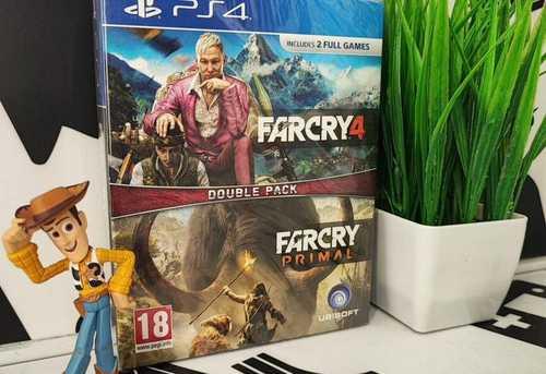 Far Cry 4 + Far Cry Primal (PS4) NEW