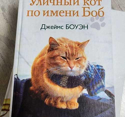 Книга уличный кот по имени Боб