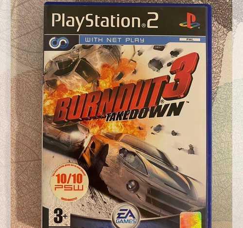 Burnout 3: Takedown для Sony PlayStation 2 (PS2)