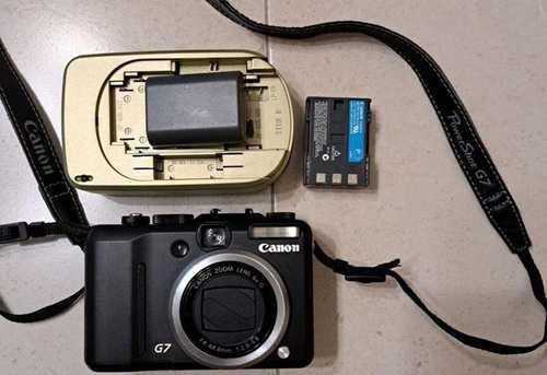 Компактный фотоаппарат canon g 7