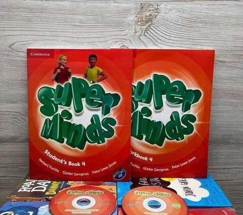 Super Minds 4 + cd + dvd