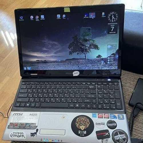 Ноутбук MSI A6205