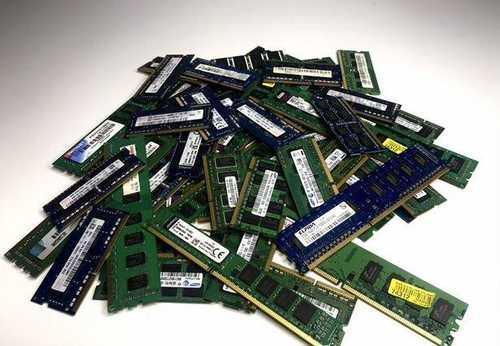 Оперативная память DDR1-DDR2 / DDR3 / DDR3L / DDR4