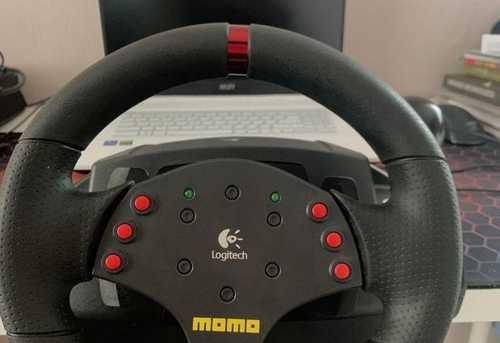 Игровой руль logitech momo racing 900