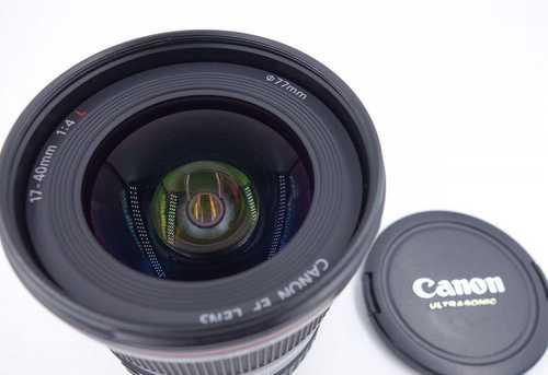 Canon EF 17-40mm f/4 L USM