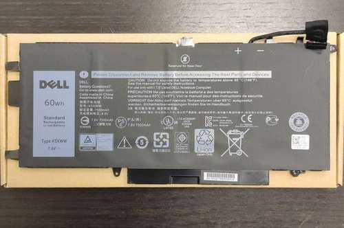 Аккумулятор dell k5xww