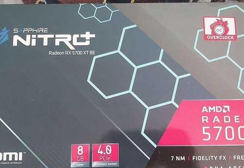 AMD radeon RX5700XT BE nitro+ sapphire