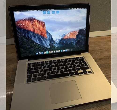 MacBook Pro 15 (2011), 500 ГБ, Core i7, 2.3 ГГц, RAM 6 ГБ, AMD Radeon HD 6750M