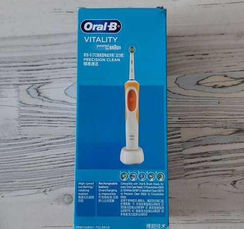 Зубная щетка oral b новая