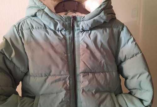 Зимняя куртка benetton(еврозима) 116-120 см