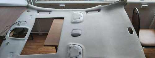 Обшивка потолка Alcantara Mercedes W220 long