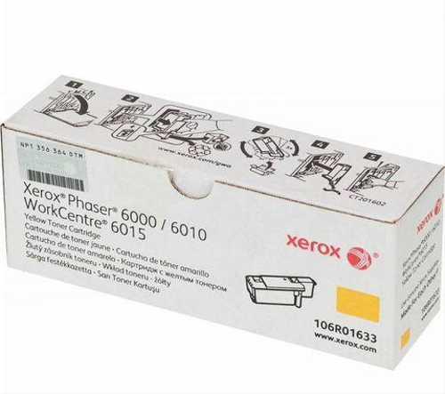 Картридж xerox 106R01633 Yellow