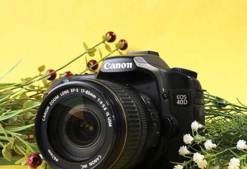 Комплект для репортажной съёмки — Canon 40D
