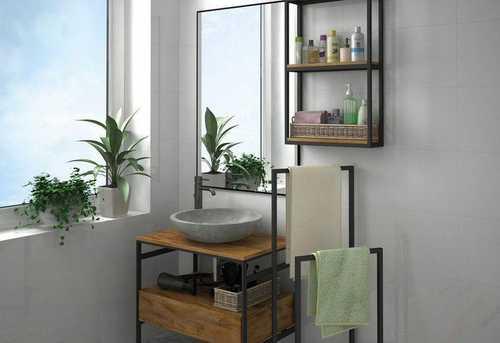 Вешалка напольная mona loft для одежды, черная