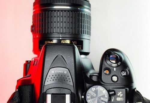 Фотоаппарат Nikon d5300 kit 20к пробег