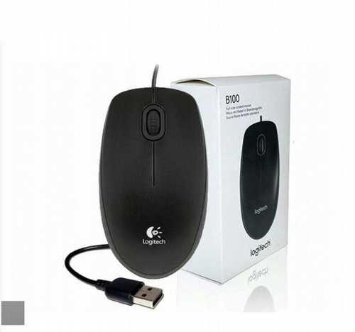 Мышь logitech B100
