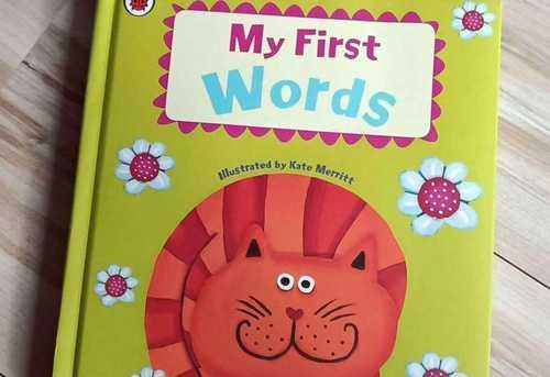 Книга для малышей My First Words новая