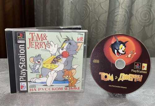 Tom & Jerry Sony PS1 штамповка