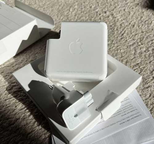 Быстрое зарядное для macbook 96w apple оригинал