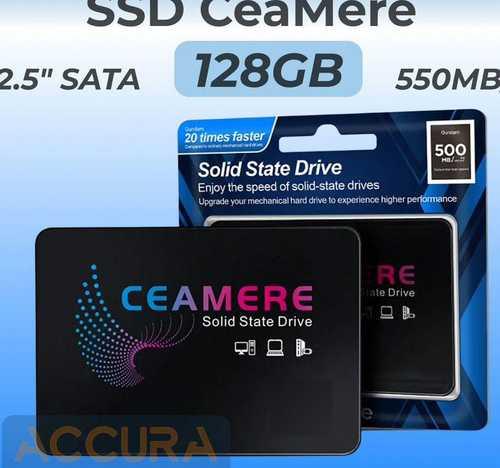 Новый SSD CeaMere 128GB, SATA 2.5”