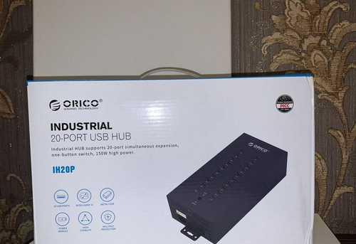 Новый USB хаб Orico 20 портов USB hub 20 ports