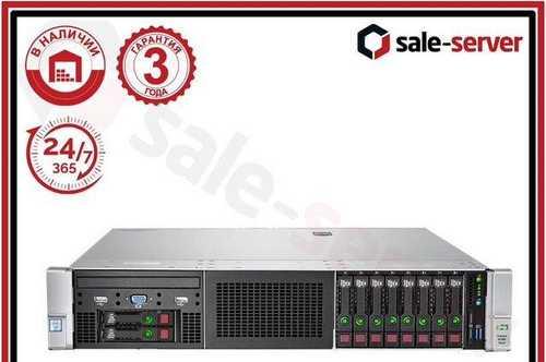 Сервер HP DL380 Gen9 10SFF 2x E5-2680 v4 512GB