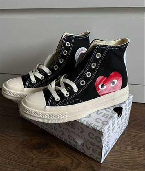 Кеды Converse play comme des garcons
