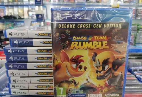 Crash Team rumble Ps4 Ps5 диск новый