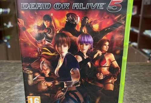 Dead or Alive 5 DoA Лицензия Xbox 360 Xbox360 x360