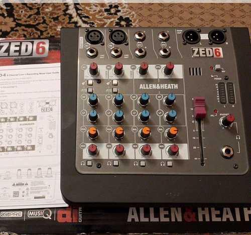 Микшерный пульт allen&heath ZED6