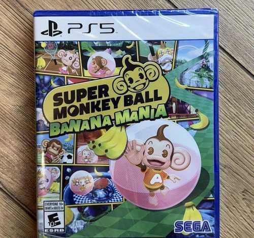 Super monkey Ball banana mania ps5 новый