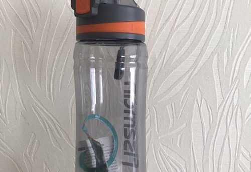 Бутылка для воды пластиковая