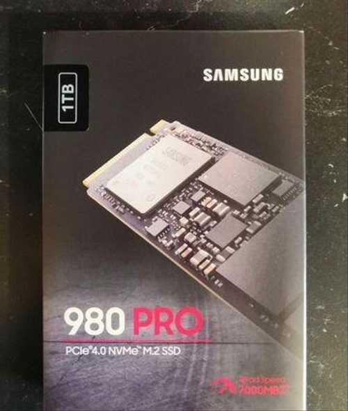 Новый SSD Samsung 980 PRO 1 тб M.2 MZ-v8p1t0bw