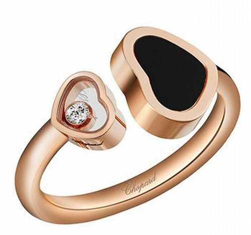 Кольцо Chopard Happy Hearts Rose Gold 829482