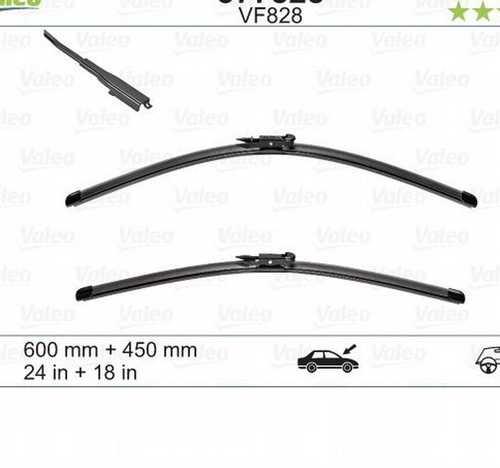 Щетка стеклоочистителя Valeo 577828