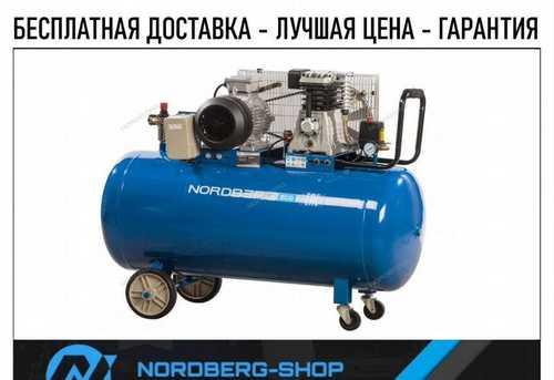 Компрессор поршневой 200 л nordberg NCE200/660